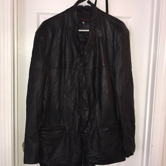 reda cuir | Jackets & Coats | Mens Leather Jacket | Poshmark